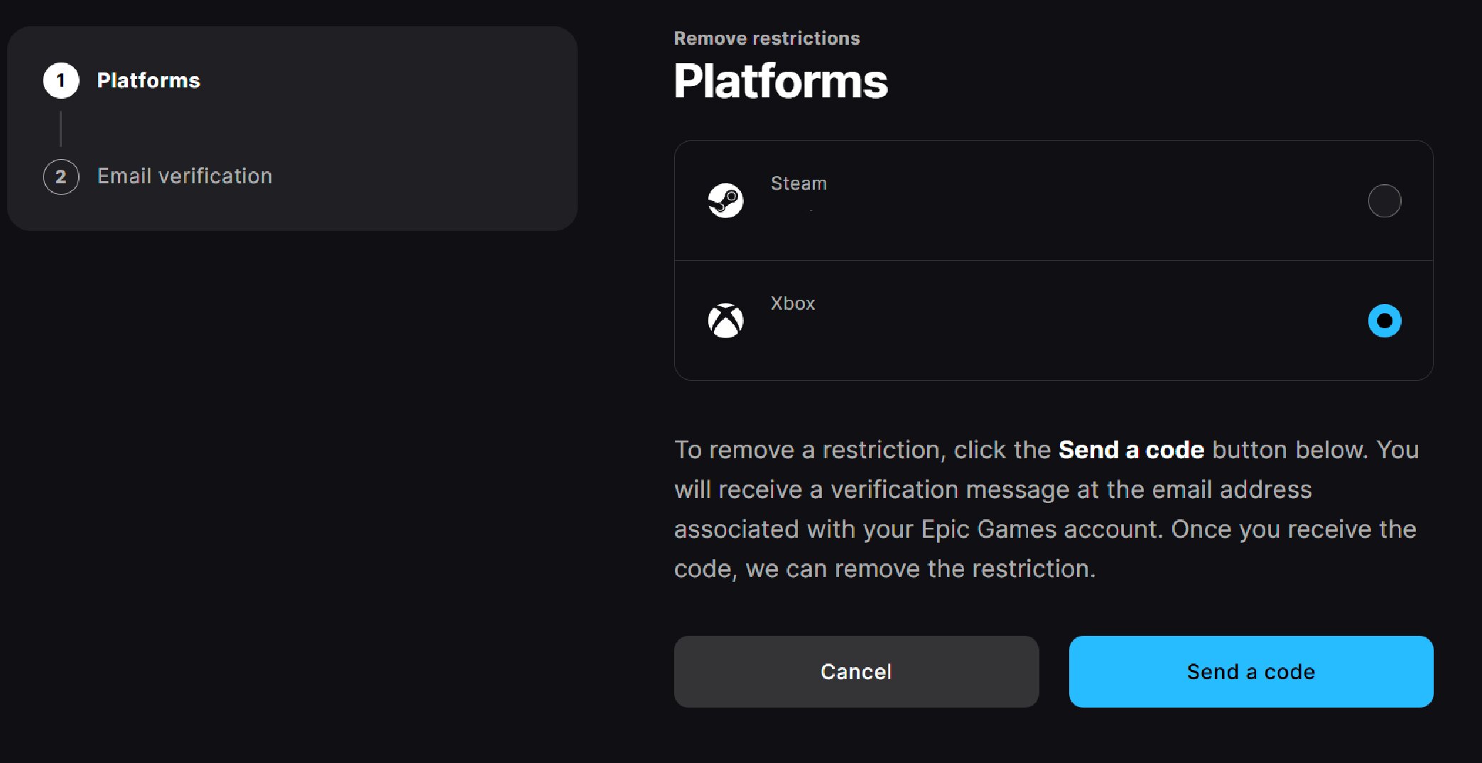 How do I change the console account I have linked to my Epic Games account? - Account Support