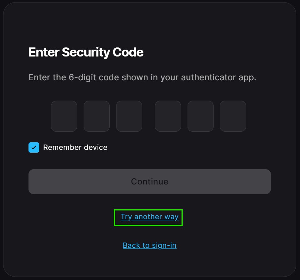 My Authenticator app or SMS two-factor authentication (2FA) has locked me out of my account ...